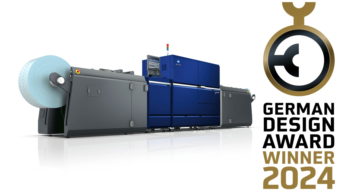 AccurioLabel 400, a High-speed Digital Label Press, Wins the German Design Award 2024 | KONICA ...